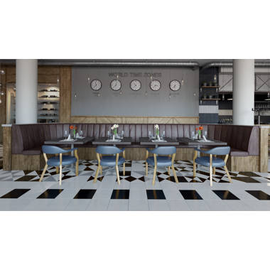 Tarrison Core Collection Laminate Tops 36'' L x 36'' W Solid + Manufactured Wood Square Beveled ...